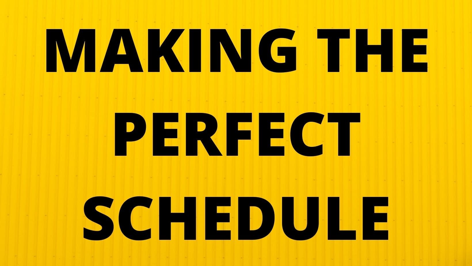 How to Build the PERFECT ENGLISH STUDY PLAN - Man Writes