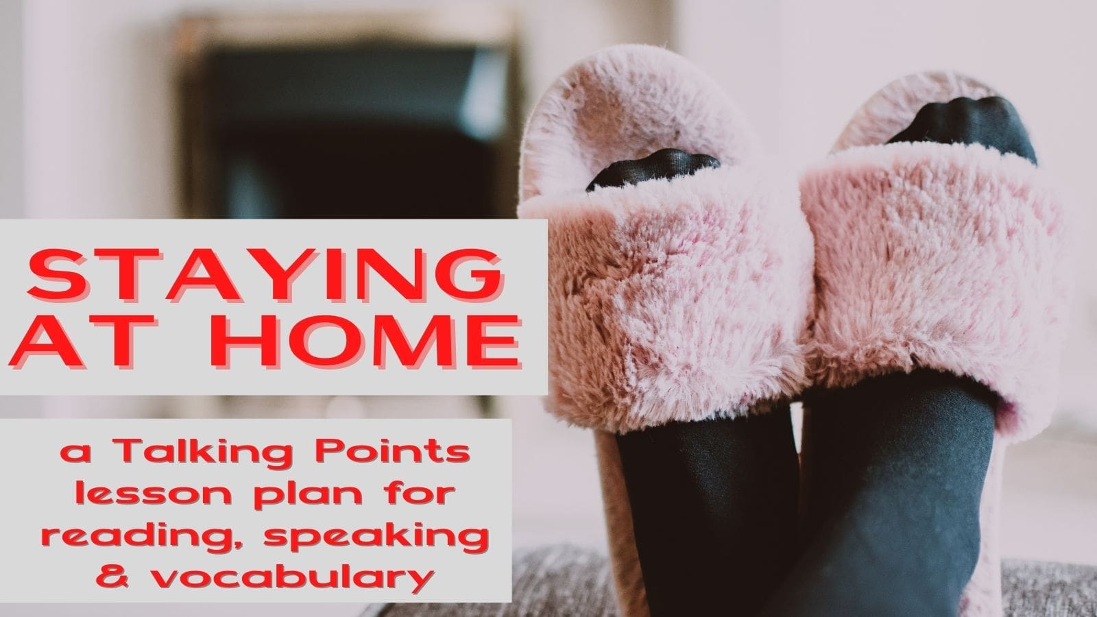 Staying at Home — a Talking Points lesson plan for reading, speaking ...