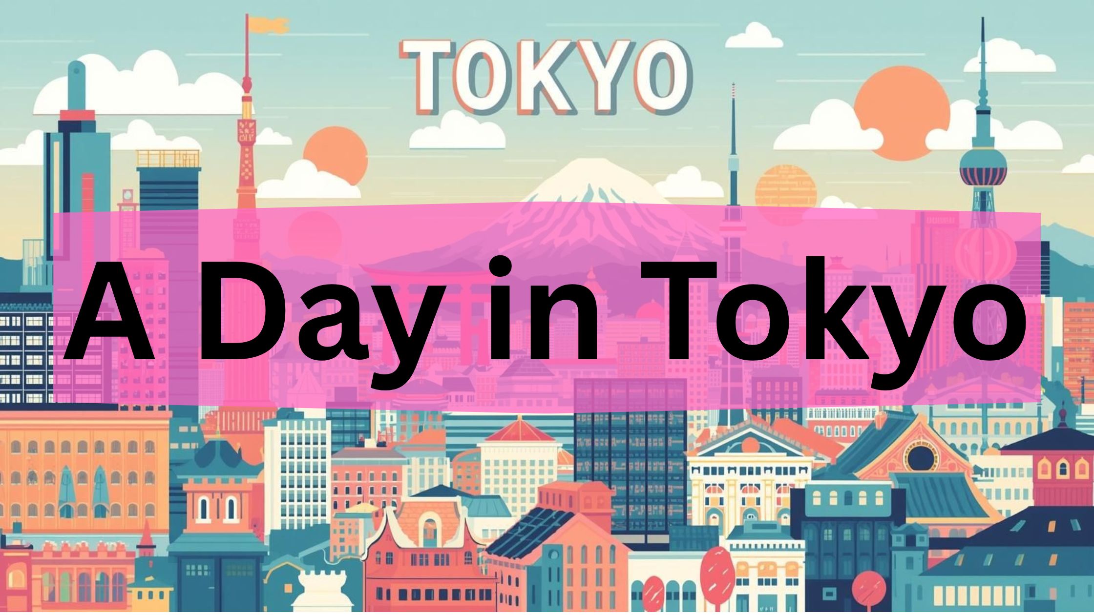 A Day in Tokyo — reading about cities and cultures to build real-world ...